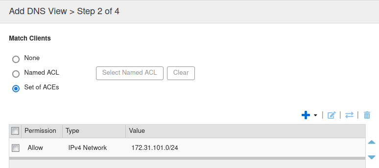 2553 - Creating a DNS view in NIOS